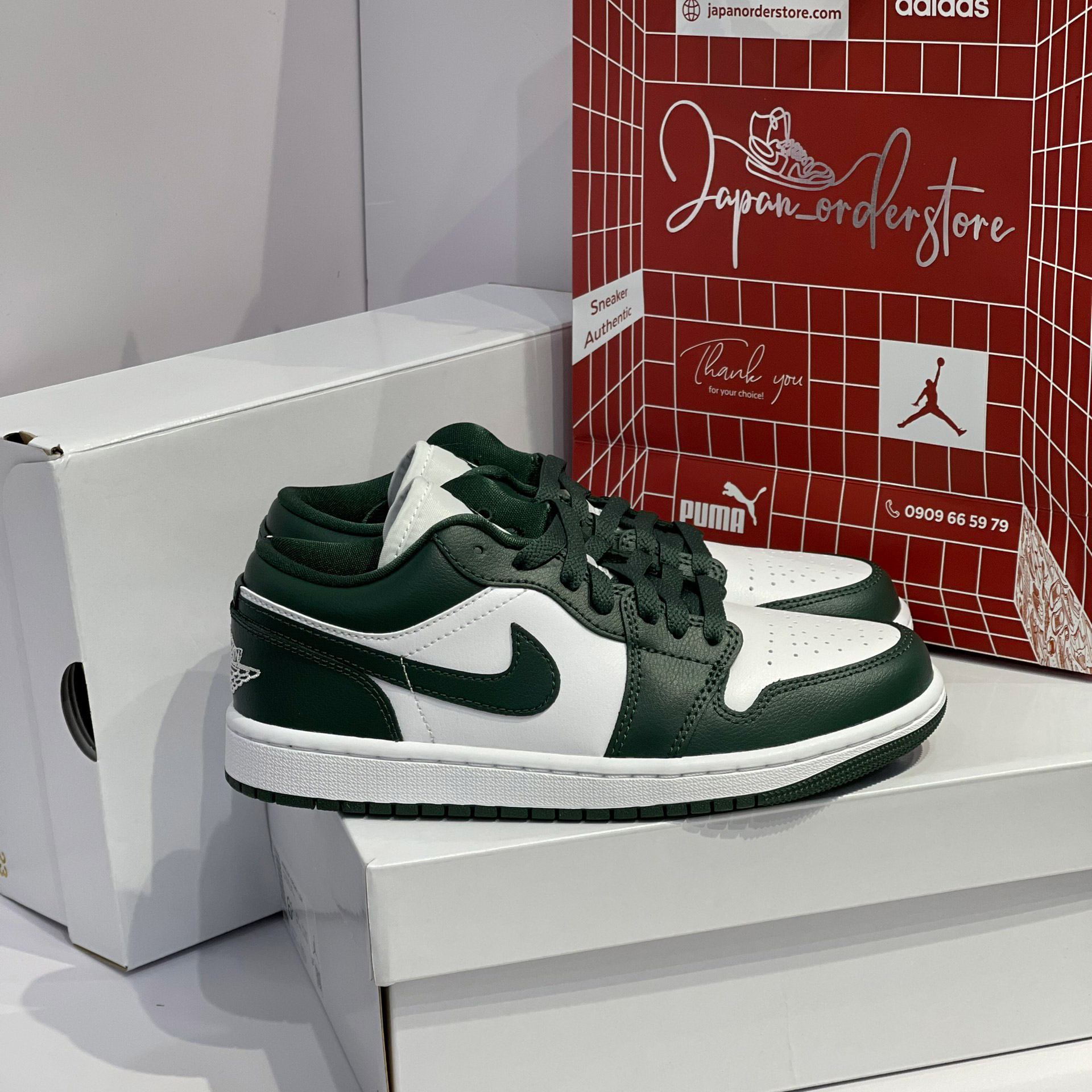 Giày Nike Air Jordan 1 Low Galactic Jade DC0774-113