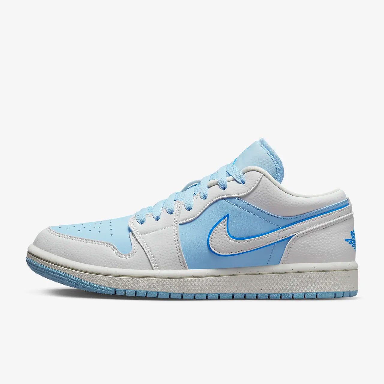 Giày Nike Air Jordan 1 Low SE Reverse Ice Blue W DV1299-104