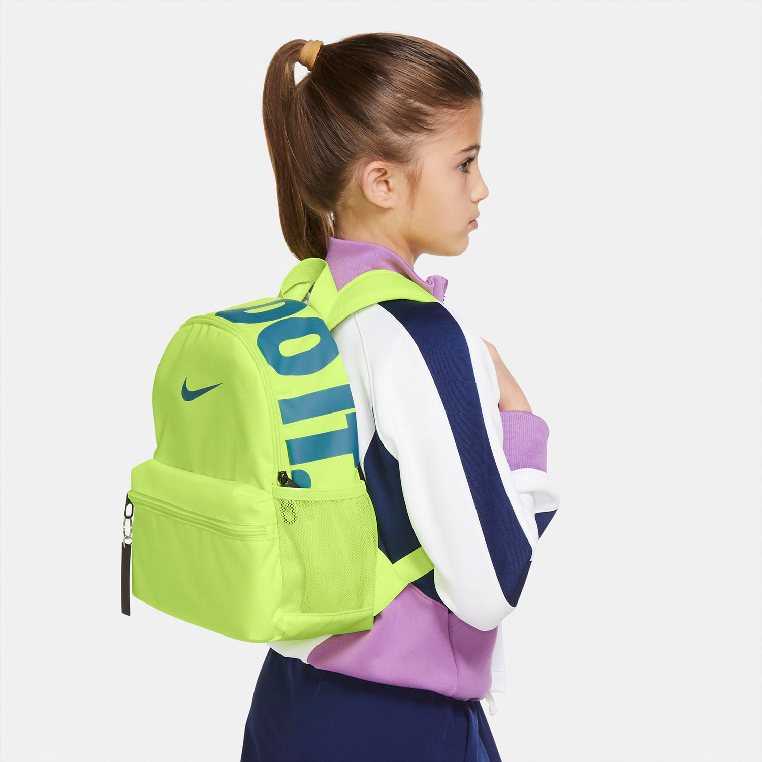 Balo Mini Nike Brasilia JDI Green Neon BA5559-703