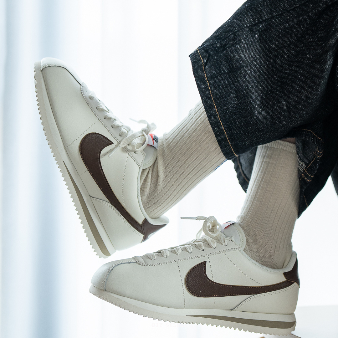 Giày Nike Cortez Leather Sail Cacao Wow DN1791-104