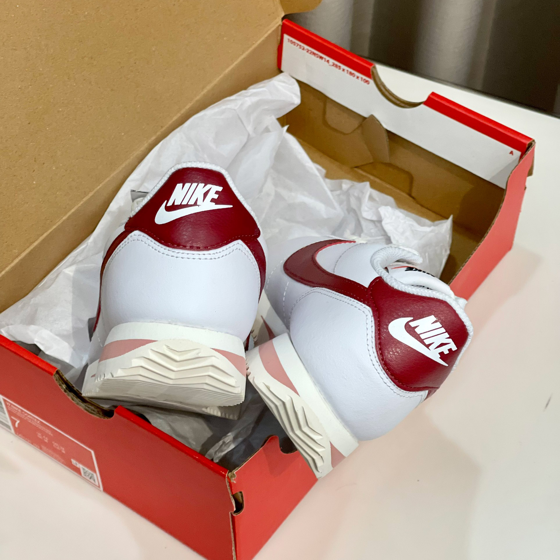 Giày Nike Cortez White Red Stardust Cedar DN1791-103