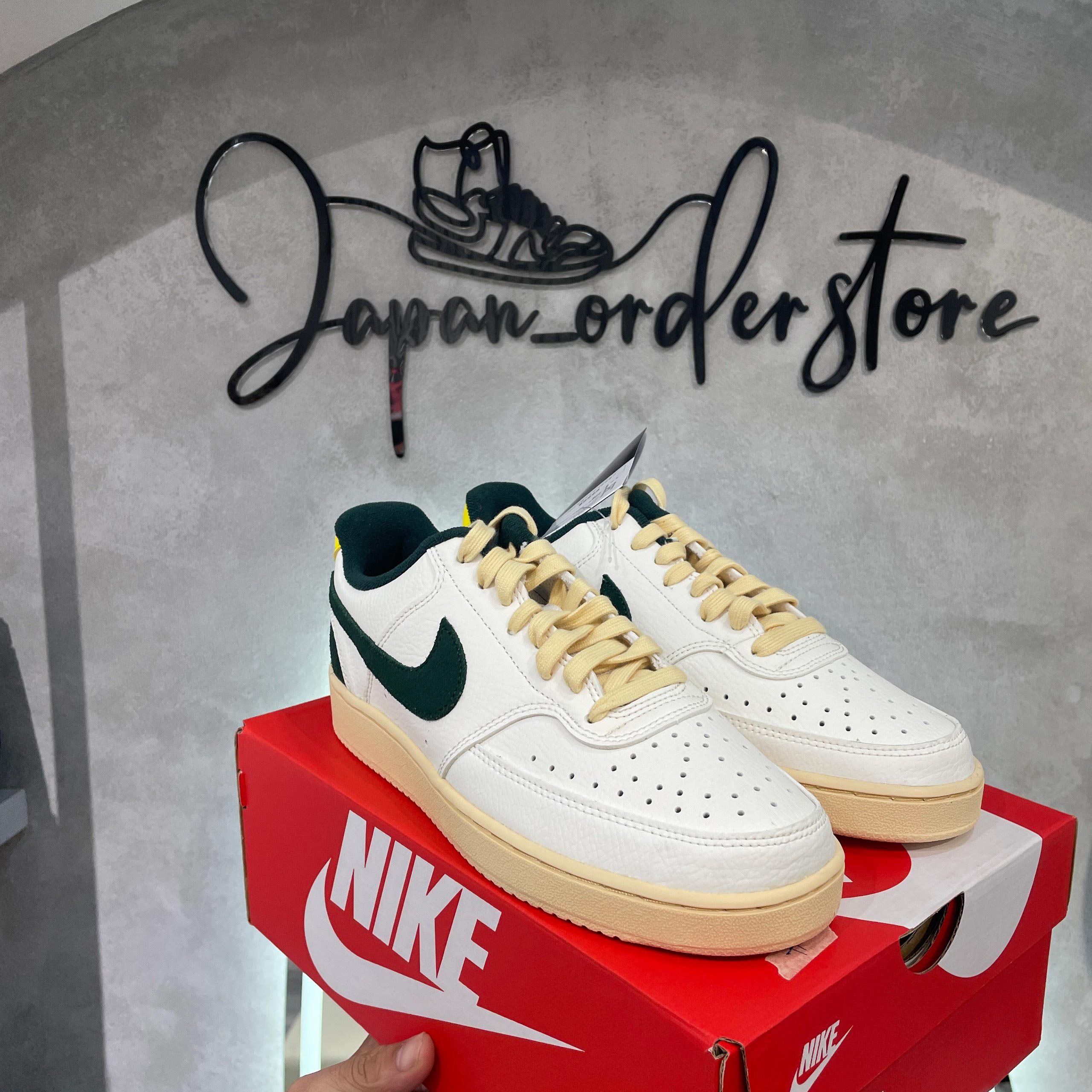 Giày Nike Court Vision Low Sail Pro Green Yellow FD0320-133