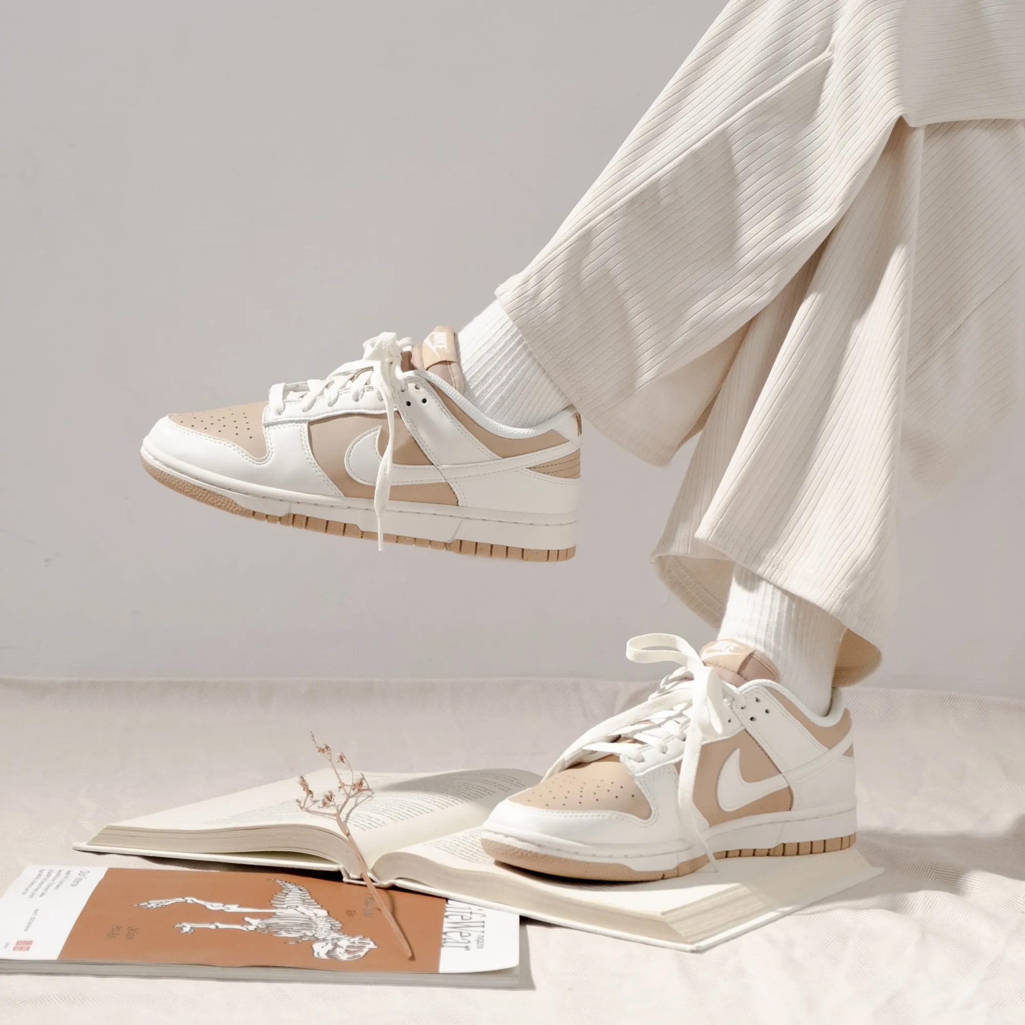 Giày Nike Dunk Low Next Nature Beige Sail Dd1873 200
