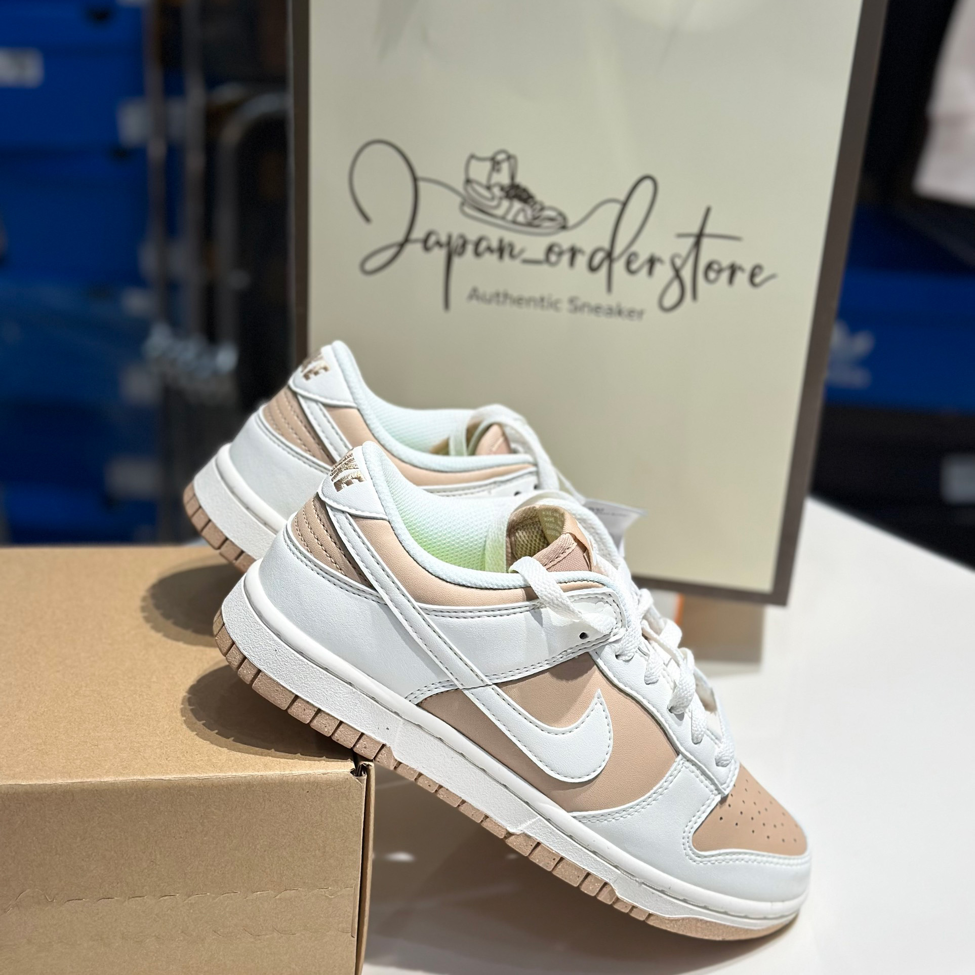 Giày Nike Dunk Low Next Nature Beige Sail Dd1873 200