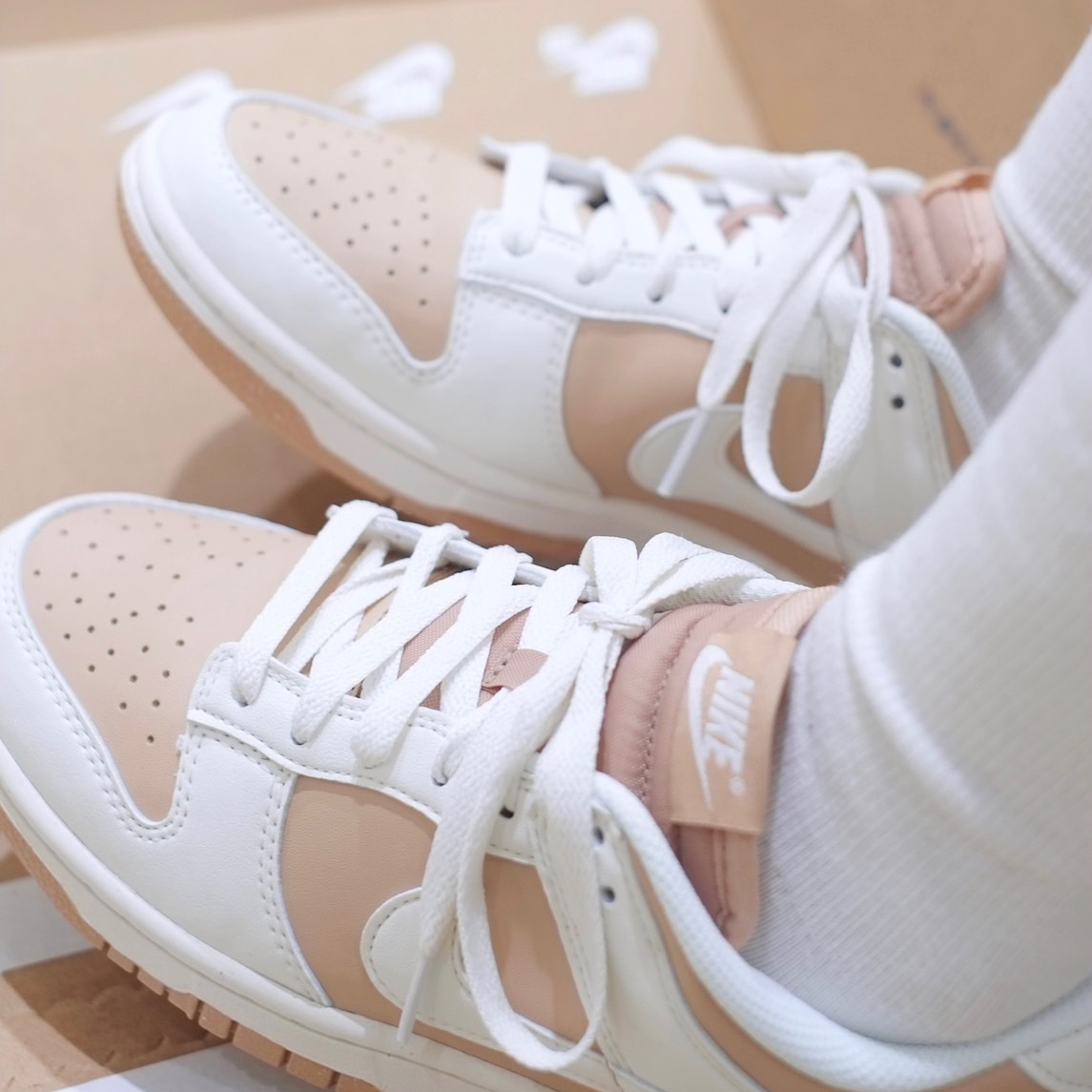 Giày Nike Dunk Low Next Nature Beige Sail Dd1873 200
