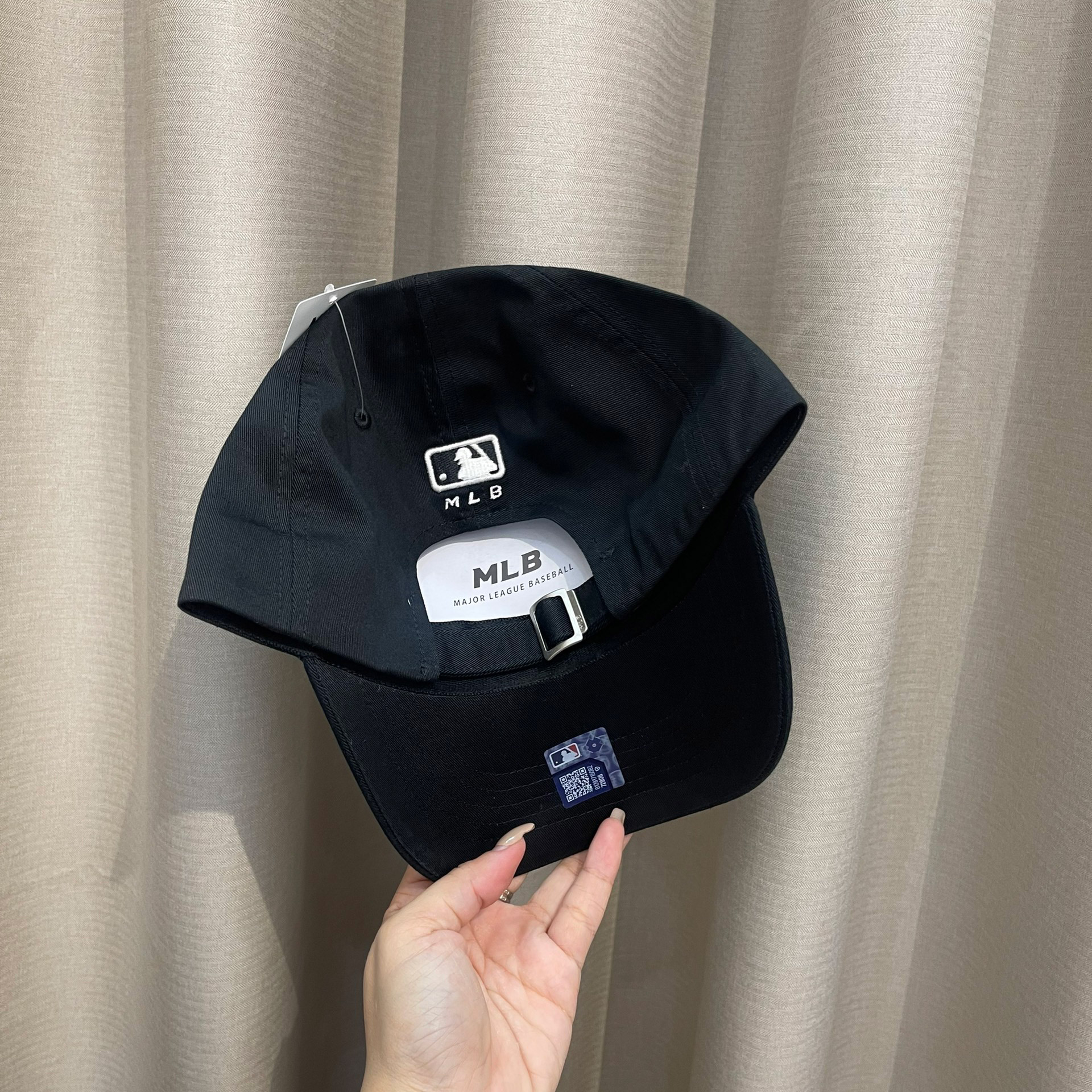 Nón MLB Small Logo Unstructured New York 3ACPB074N-50BKS