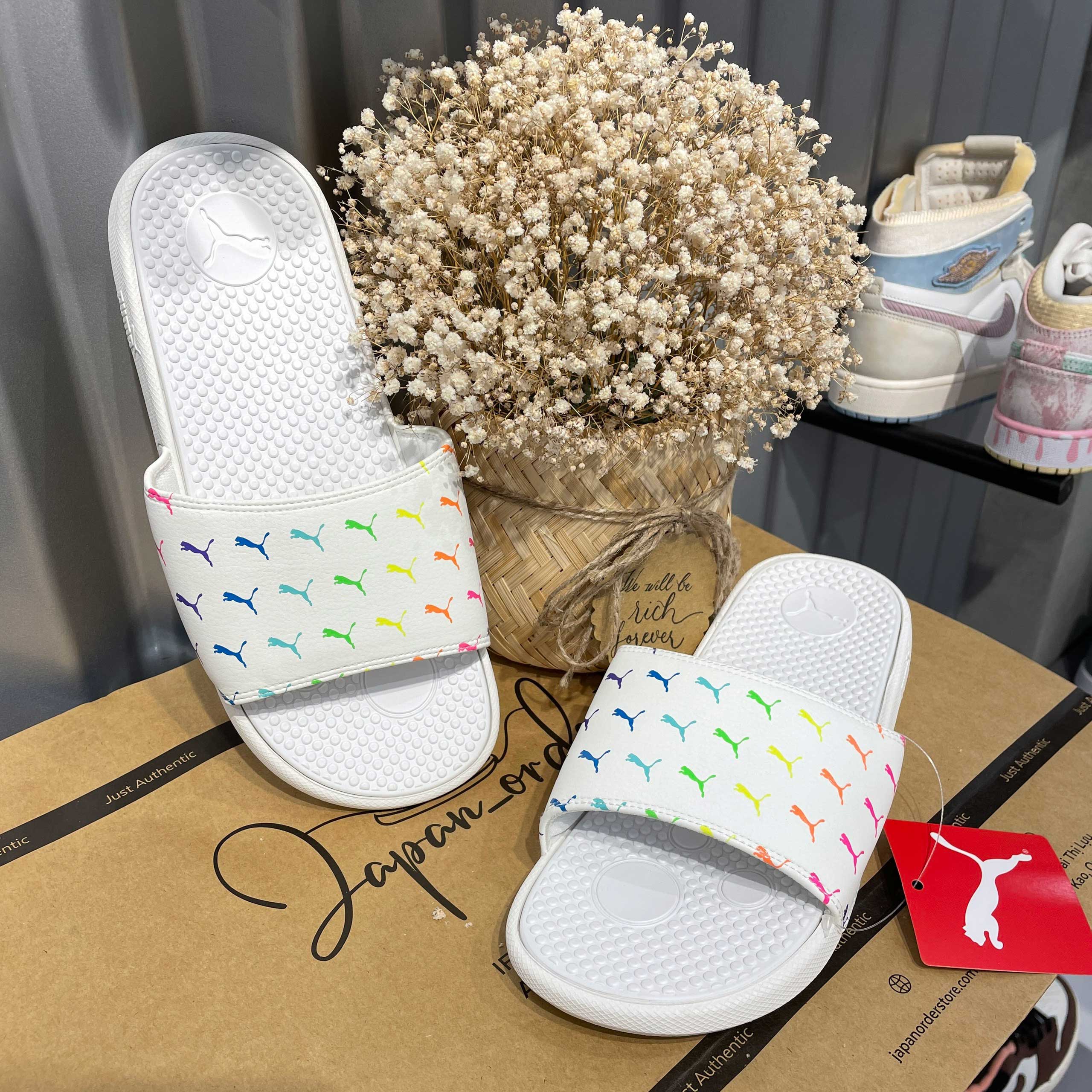 Dép Puma Cool Cat Bold Rainbow Multicolor 375396 02