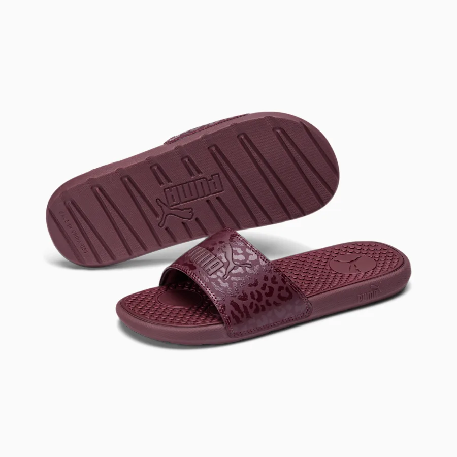 Dép Puma Cool Cat Matte and Shine Aubergine 385892-02