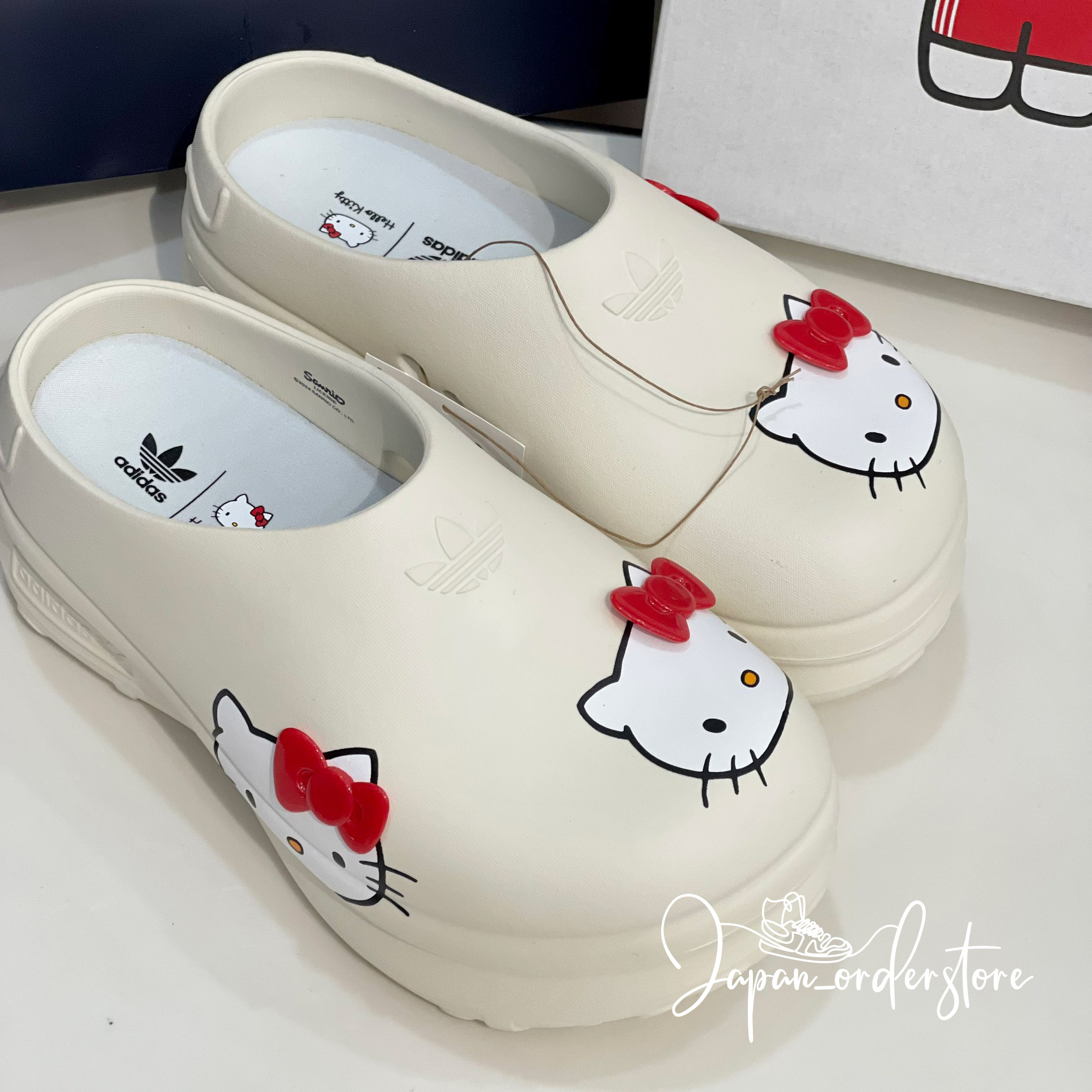Giày Adiform Stan Smith Mule Off White Hello Kitty IE9127