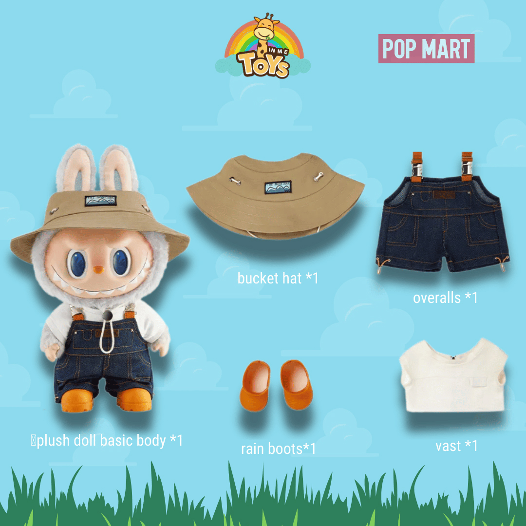 The Monsters Fall in Wild Labubu Macarons Size 40CM