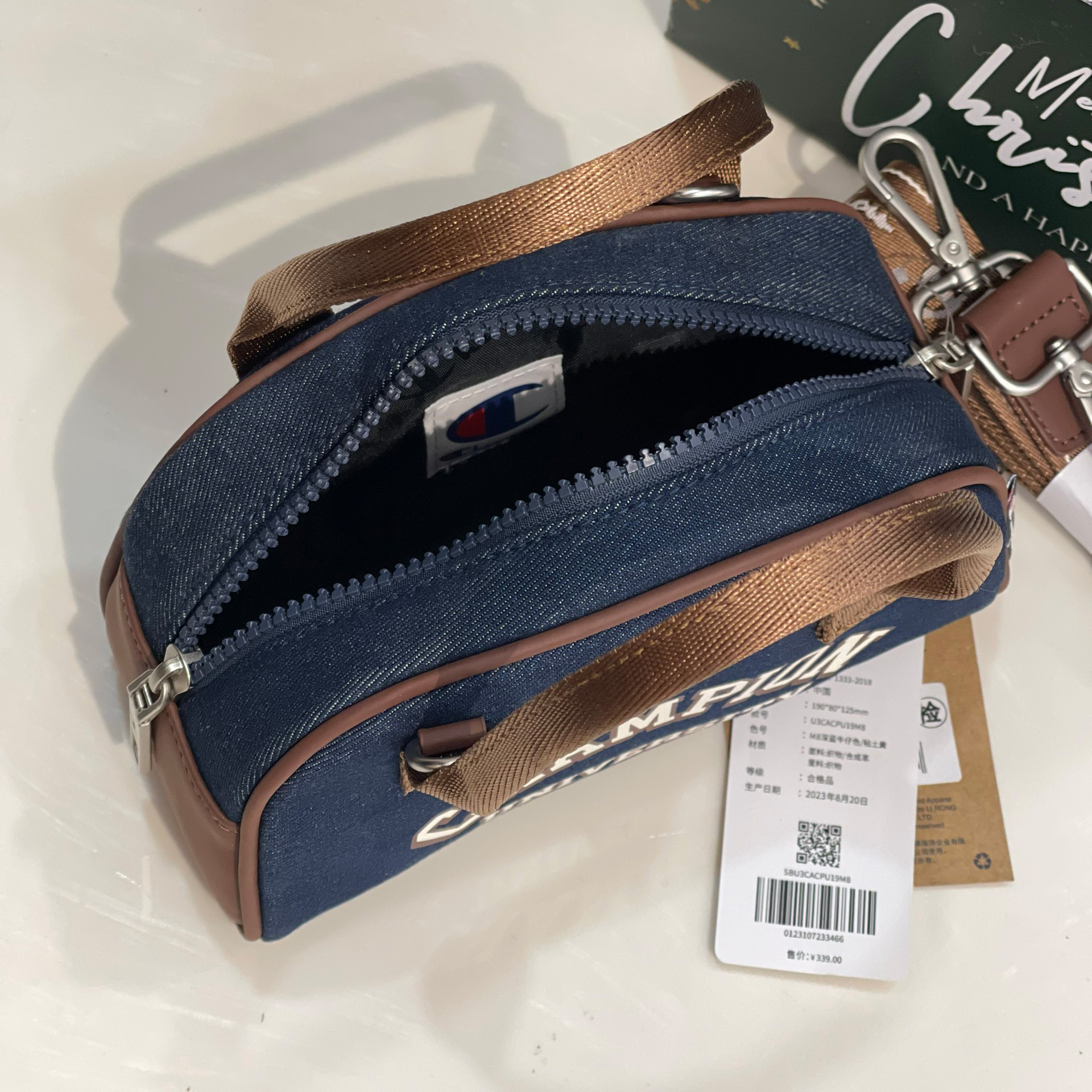Túi Champion University Autumn Bowling Jeans Bag