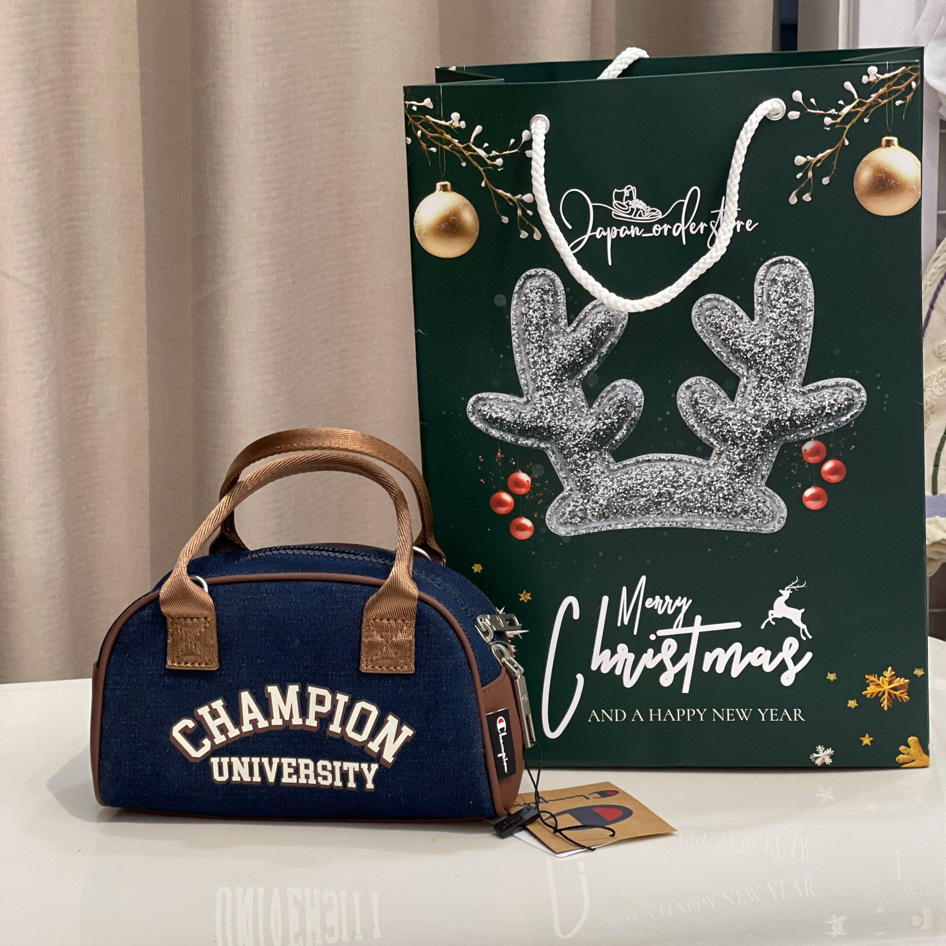 Túi Champion University Autumn Bowling Jeans Bag