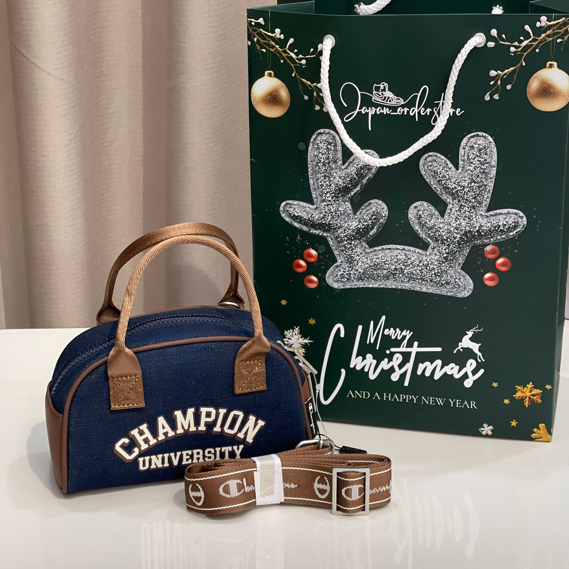 Túi Champion University Autumn Bowling Jeans Bag