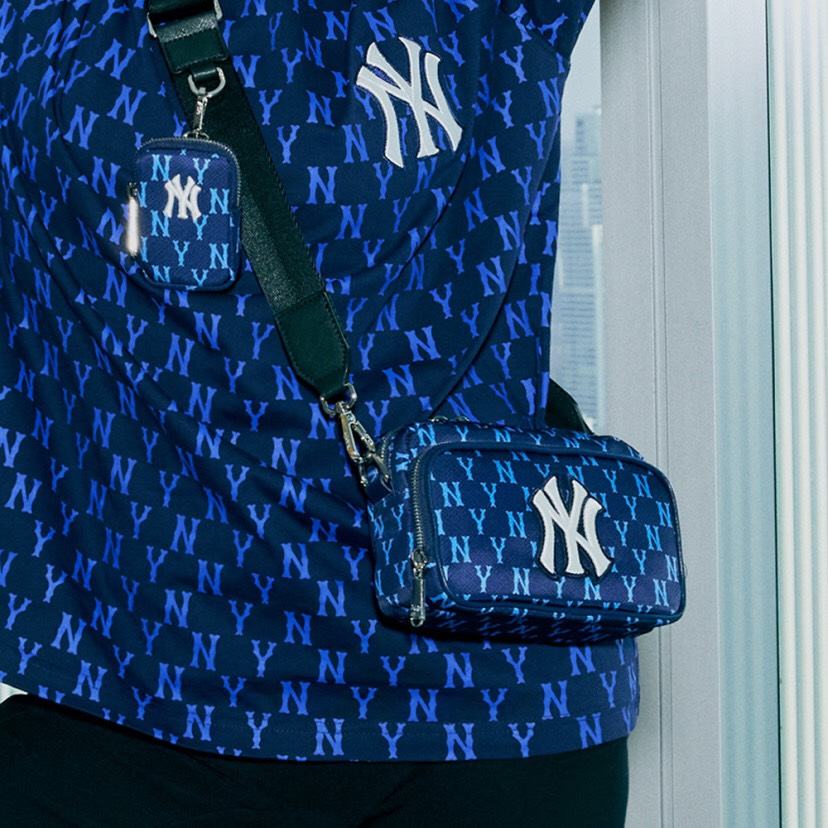 Túi MLB Monogram Dark Navy New York Yankees 3ACRS012N-50NYL