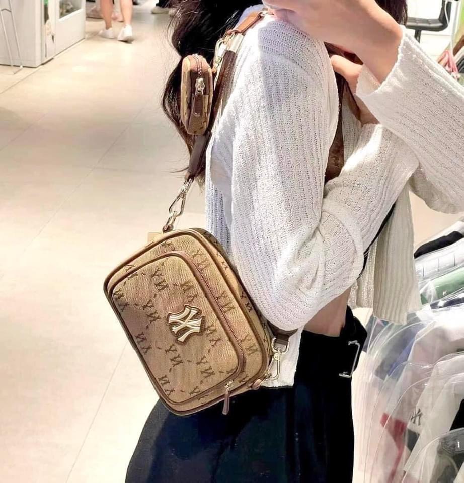 Túi MLB Monogram Jacquard New York Yankees 7ACRMDA4- 50BGS