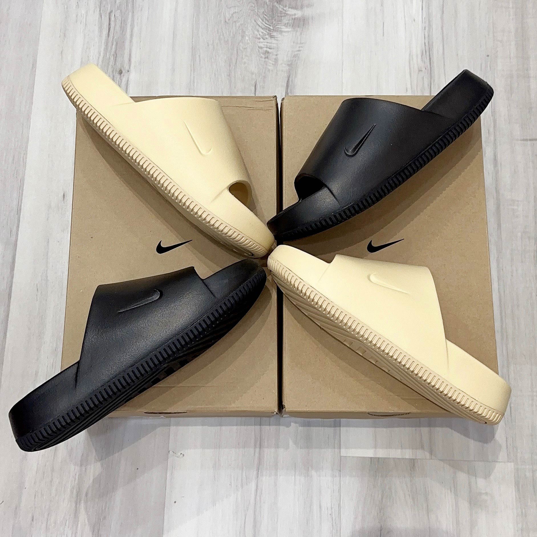 Dép Nike Calm Slide Sesame Beige DX4816-200 | Authentic