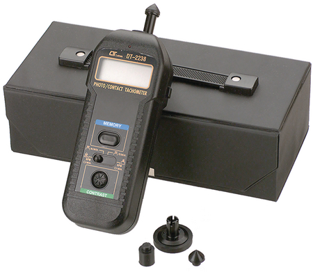 Máy Đo Tốc Độ Vòng Quay Động Cơ Tiếp Xúc, Không Tiếp Xúc LUTRON DT2238 ...