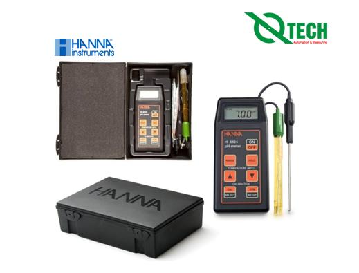 Máy Đo PH/ORP/Nhiệt Độ Cầm Tay Hanna HI8424 | QTECH