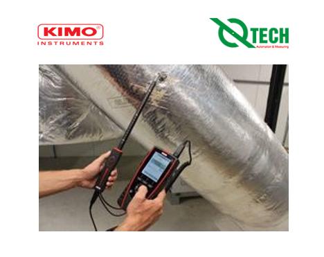 Máy đo tốc độ, lưu lượng, nhiệt độ, độ ẩm Kimo VT210 - VNQTECH.COM
