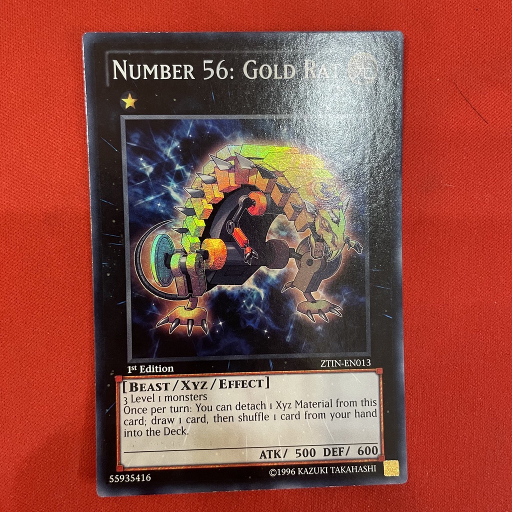 [EN][Thẻ Bài Yugioh Chính Hãng] Number 56: Gold Rat