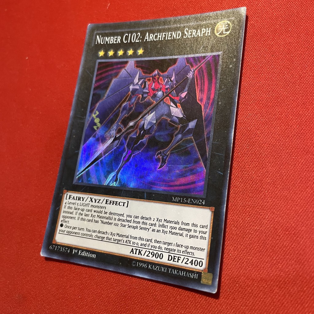 [Thẻ Bài Yugioh Chính Hãng] Number C102: Archfiend Seraph
