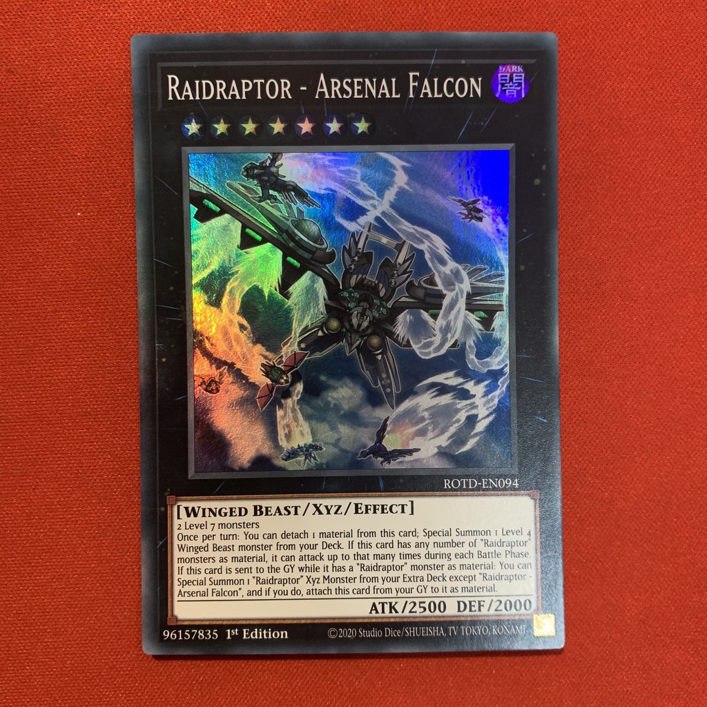 [EN][Thẻ Bài Yugioh Chính Hãng] Raidraptor - Ultimate Falcon
