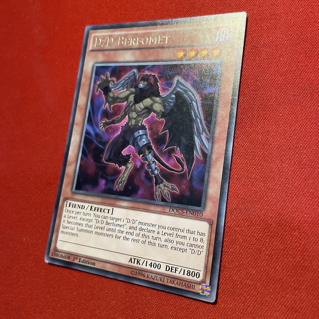 [EN-JP][Thẻ Bài Yugioh Chính Hãng] D/D Berfomet