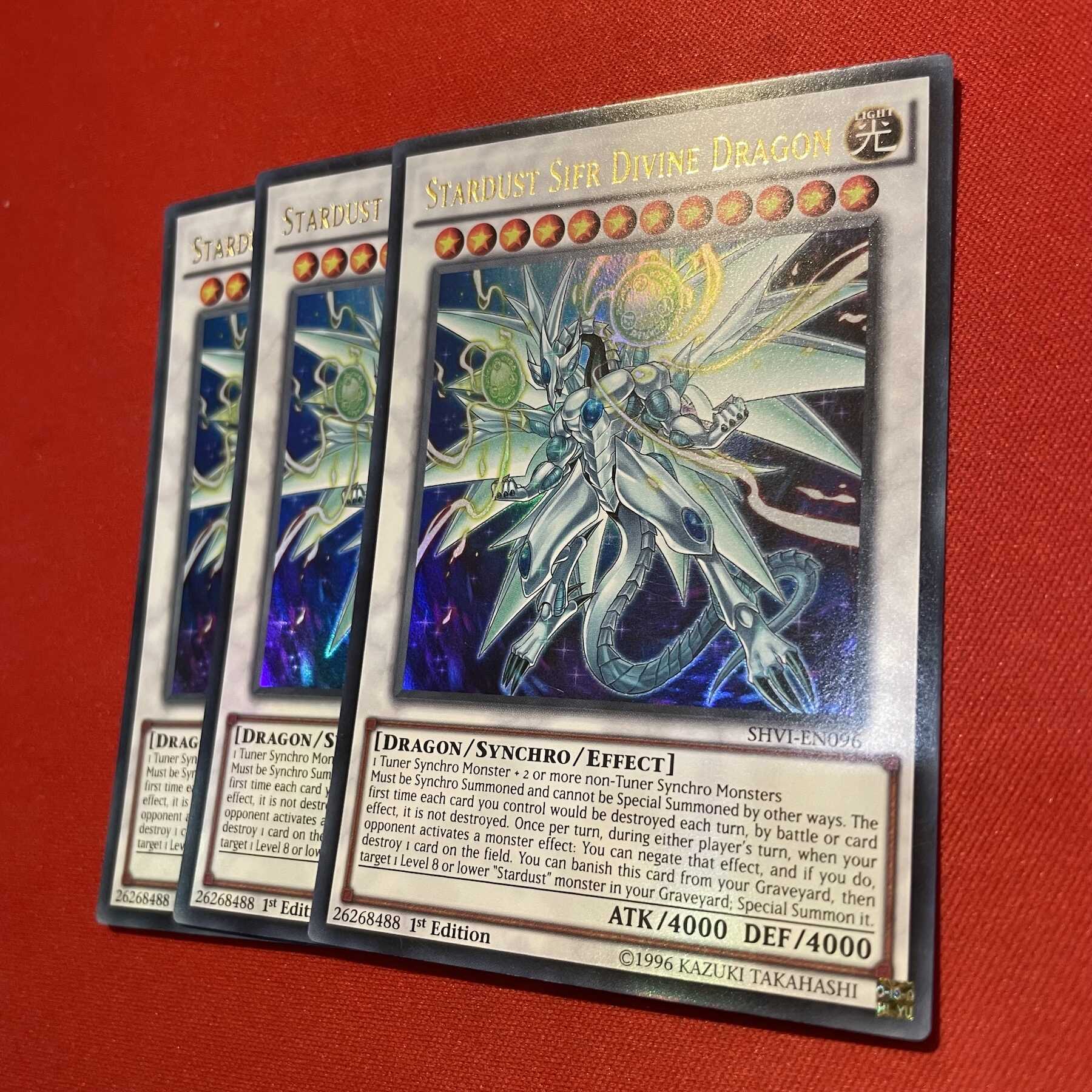 [EN][Thẻ Bài Yugioh Chính Hãng] Stardust Sifr Divine Dragon