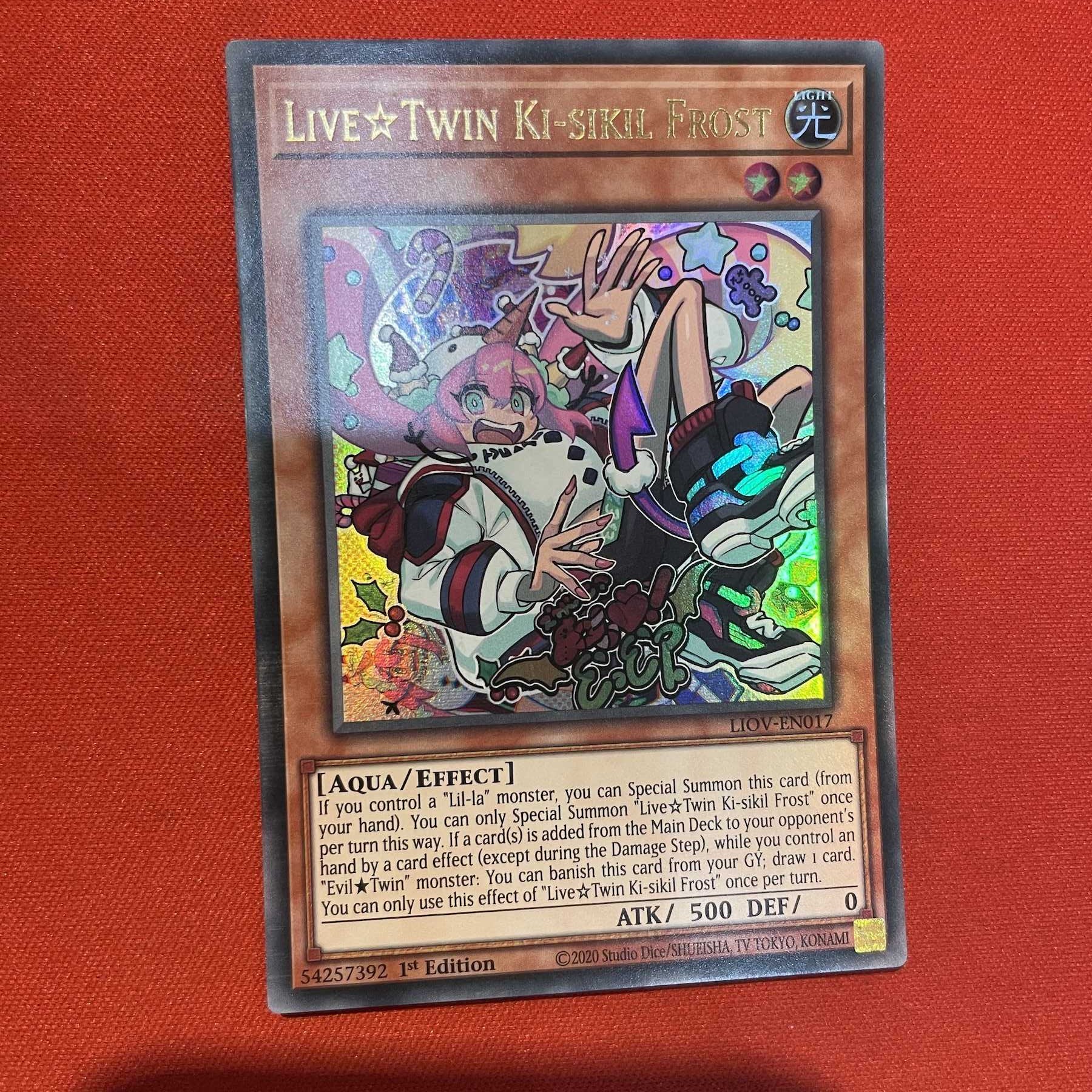 [EN][Thẻ Bài Yugioh Chính Hãng] Live Twin Ki-sikil Frost