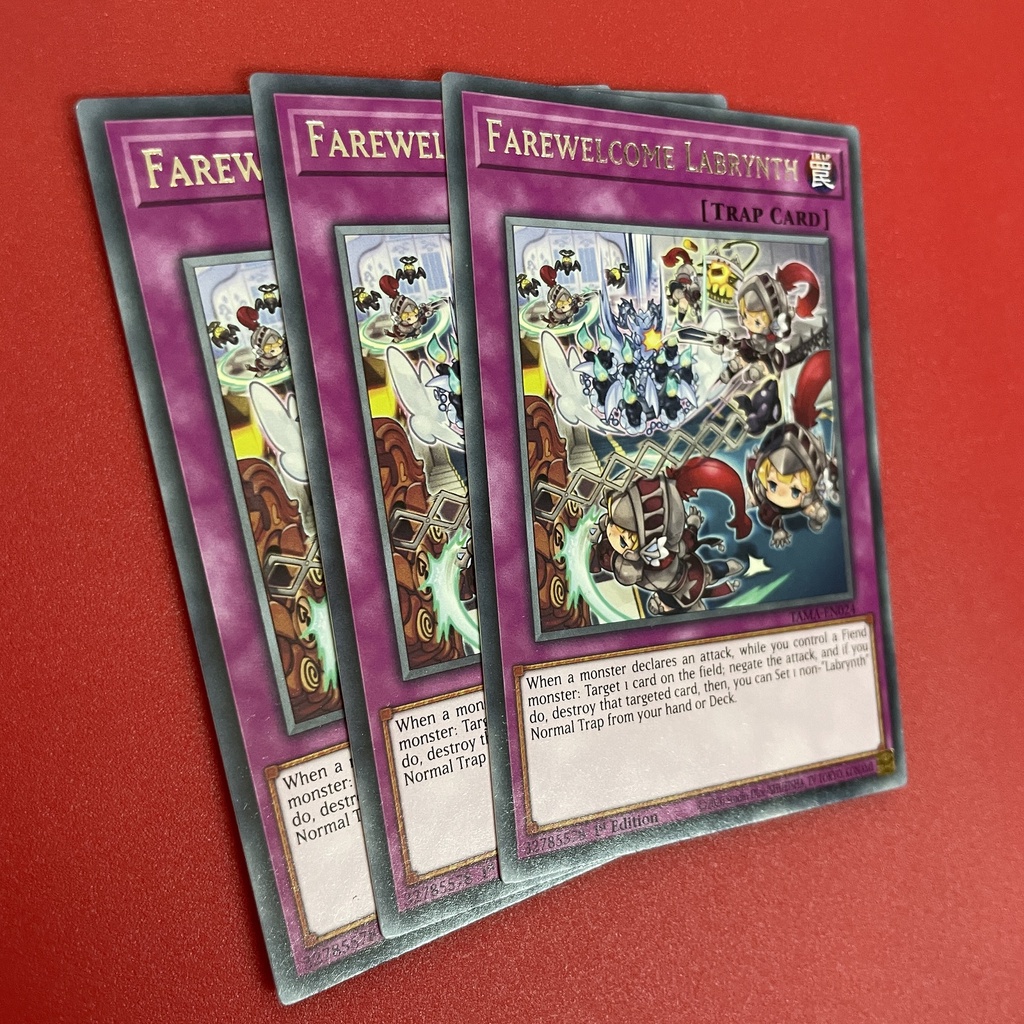 [EN-JP][Thẻ Bài Yugioh Chính Hãng] Farewelcome Labrynth