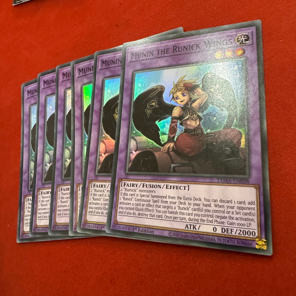 [EN][Thẻ Bài Yugioh Chính Hãng] Munin the Runick Wings