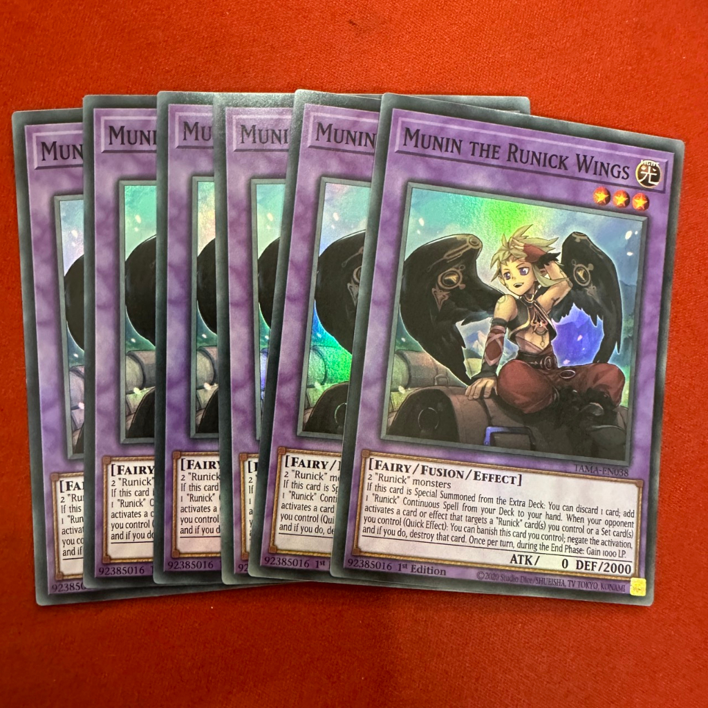[EN][Thẻ Bài Yugioh Chính Hãng] Munin the Runick Wings