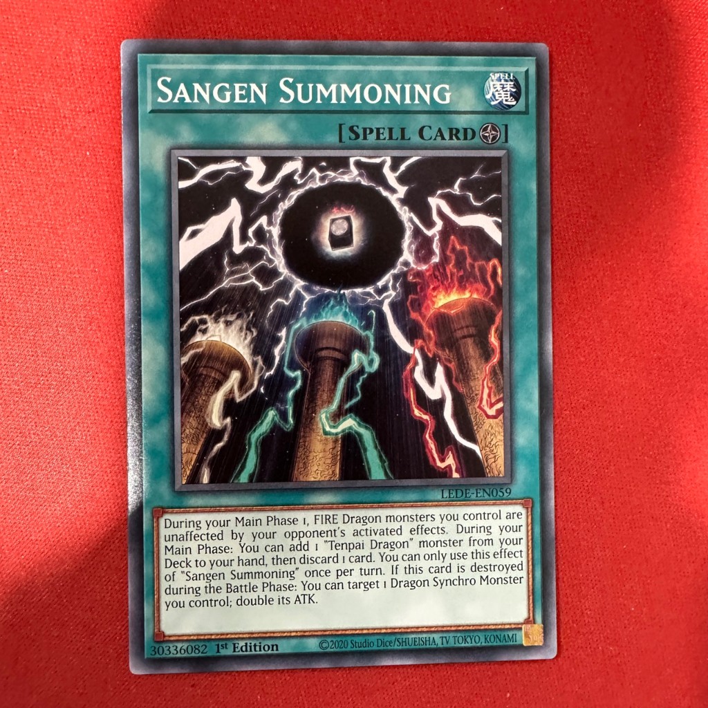 [Thẻ Bài Yugioh Chính Hãng] Sangen Summoning