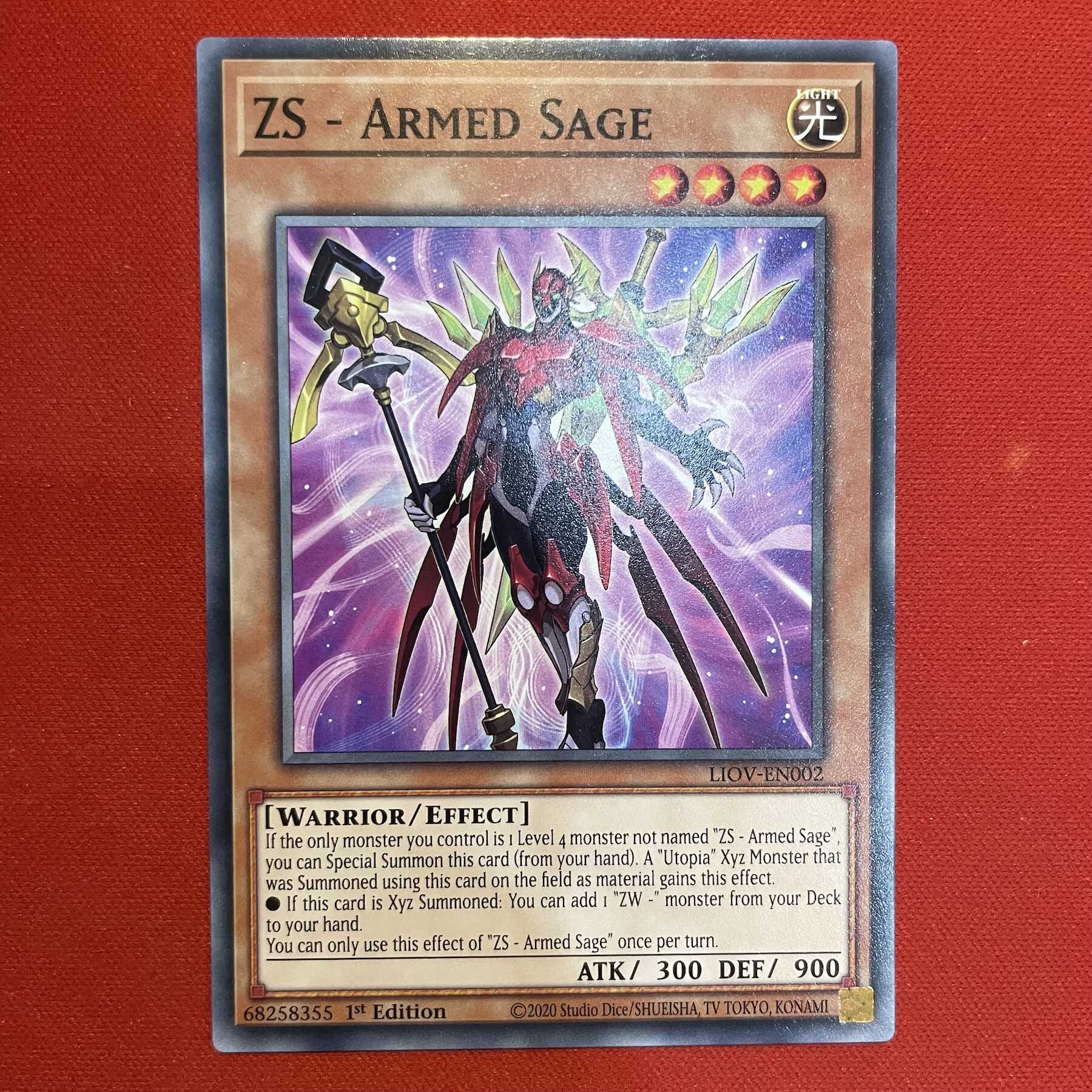 [EN][Thẻ Bài Yugioh Chính Hãng] ZS - Armed Sage