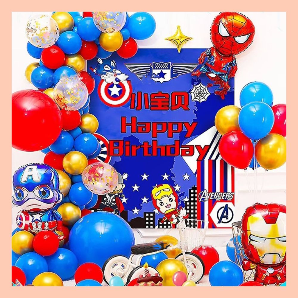 Set bong bóng trang trí tiệc lớn - Nhiều chủ đề