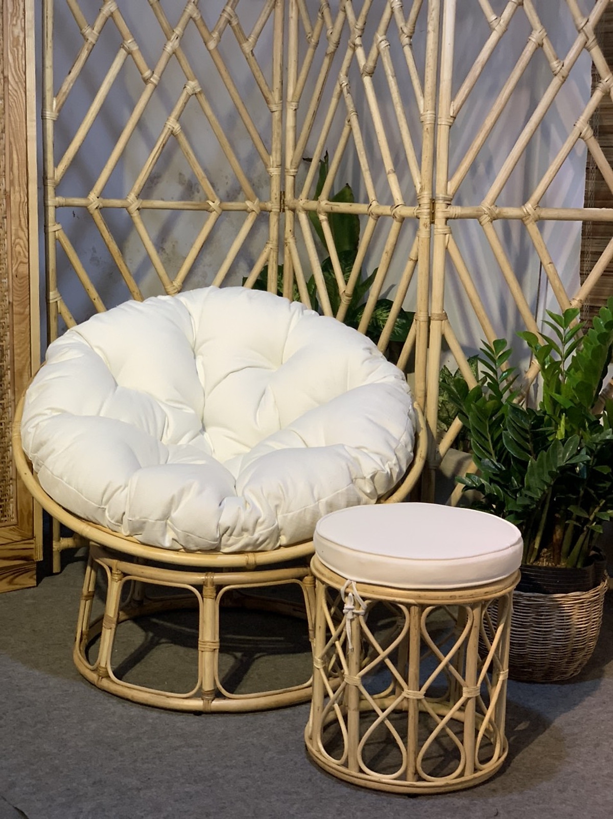 Ghế đôn Papasan DF 116