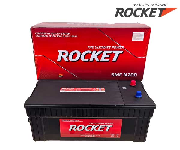 ẮC QUY ROCKET SMF N200, 12V-200AH | CÔNG TY TNHH ẮC QUY GIA PHÁT