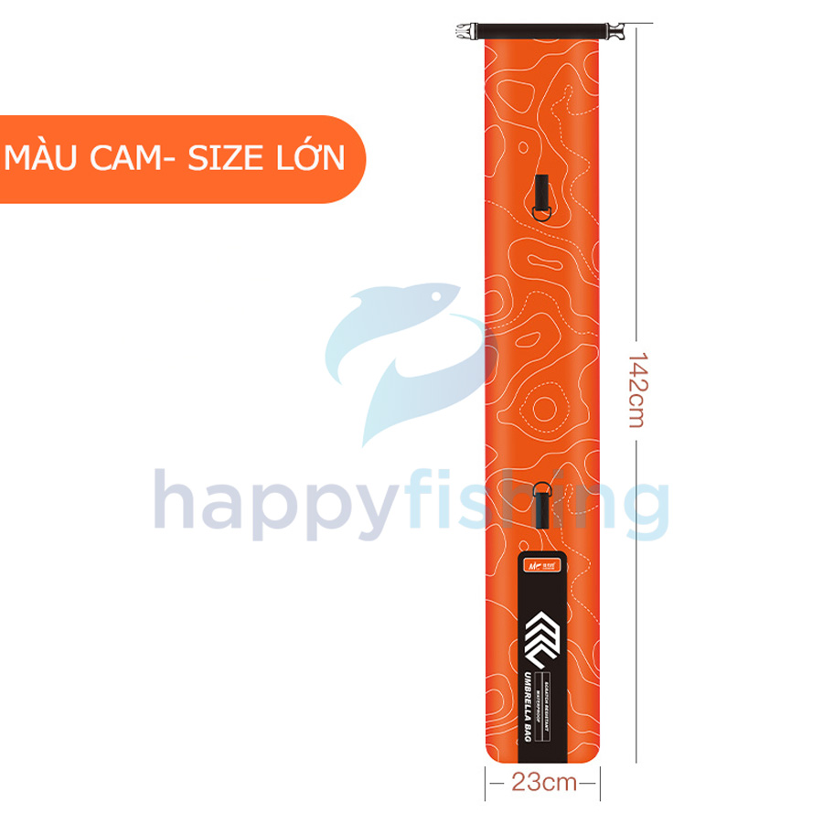 Túi Đựng Cần Câu, Túi Chống Thấm, Túi Đựng Ô Dù Gấp Gọn MC | Happy Fishing