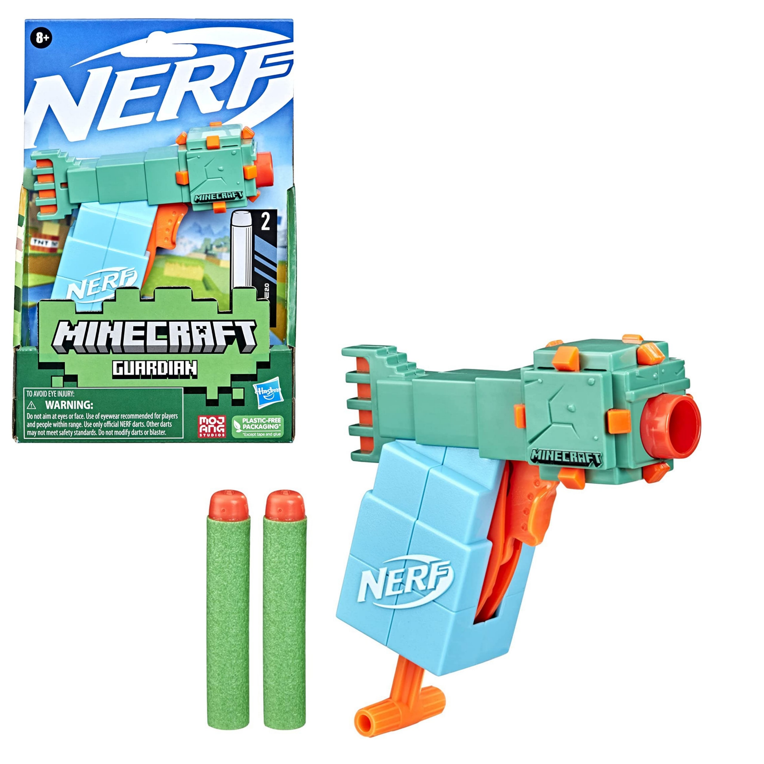 NERF MicroShots Minecraft Guardian Mini Blaster Nerf - Sản phẩm chính ...