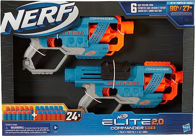 NERF Elite 2.0 Commander - 2 RD-6 Blasters set Nerf - Chào mừng bạn đến ...