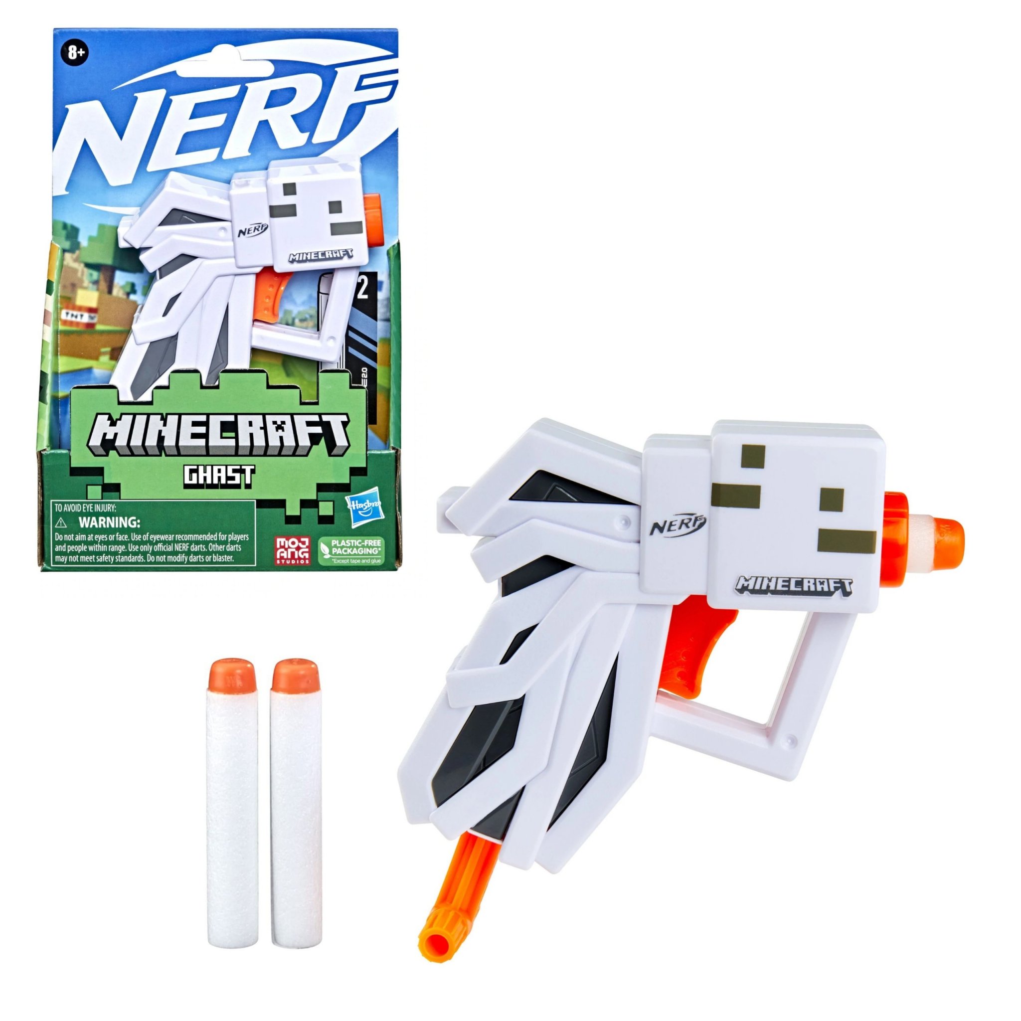 NERF MicroShots Minecraft Ghast Mini Blaster Nerf - Sản phẩm chính hãng ...