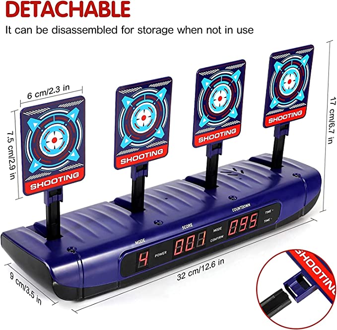 Bia Electric Shooting Digital Target Nerf - Sản phẩm chính hãng, giao ...