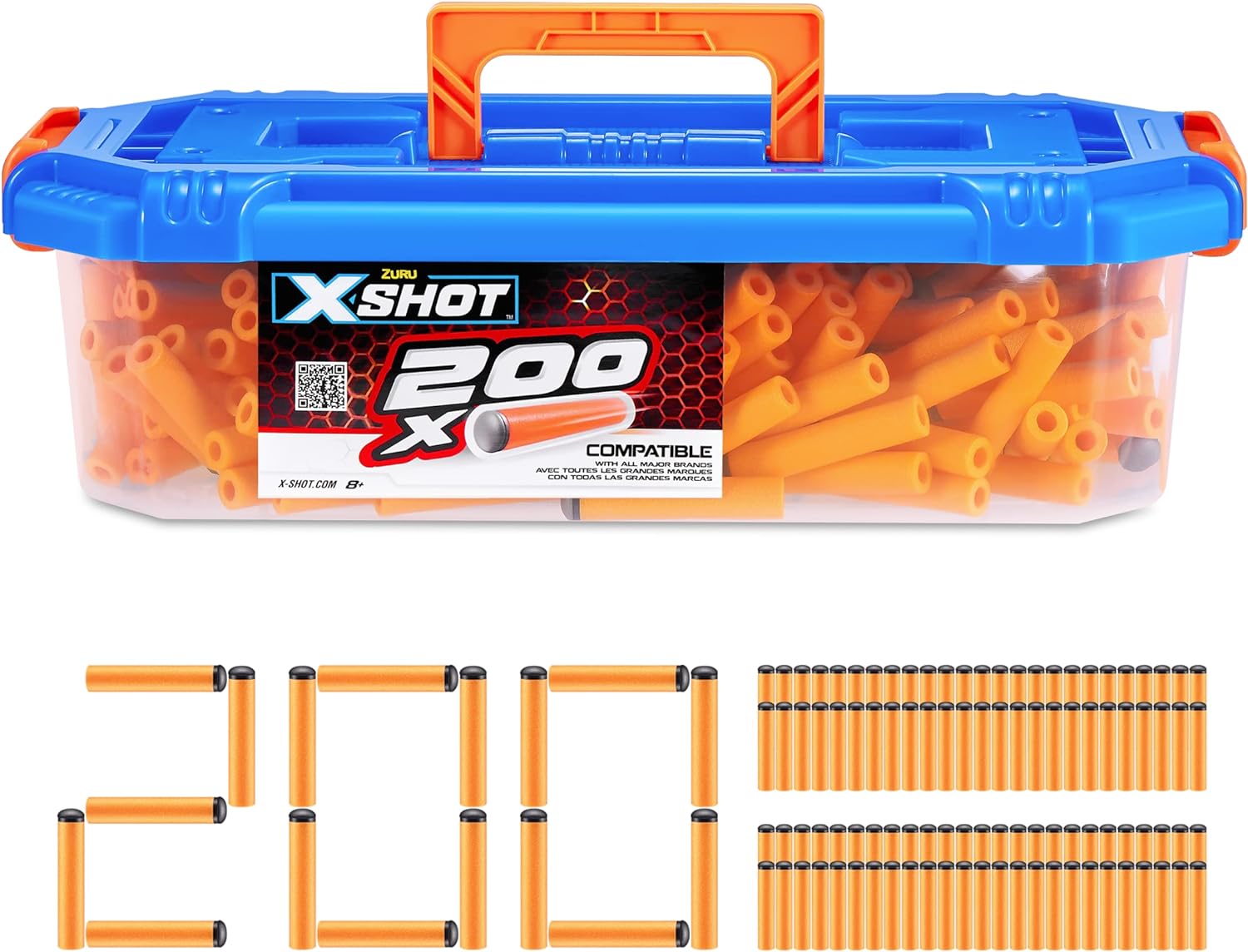 HỘP ĐẠN X-SHOT 200 viên Nerf VN - Đồ chơi Nerf nhập khẩu Mỹ giá rẻ