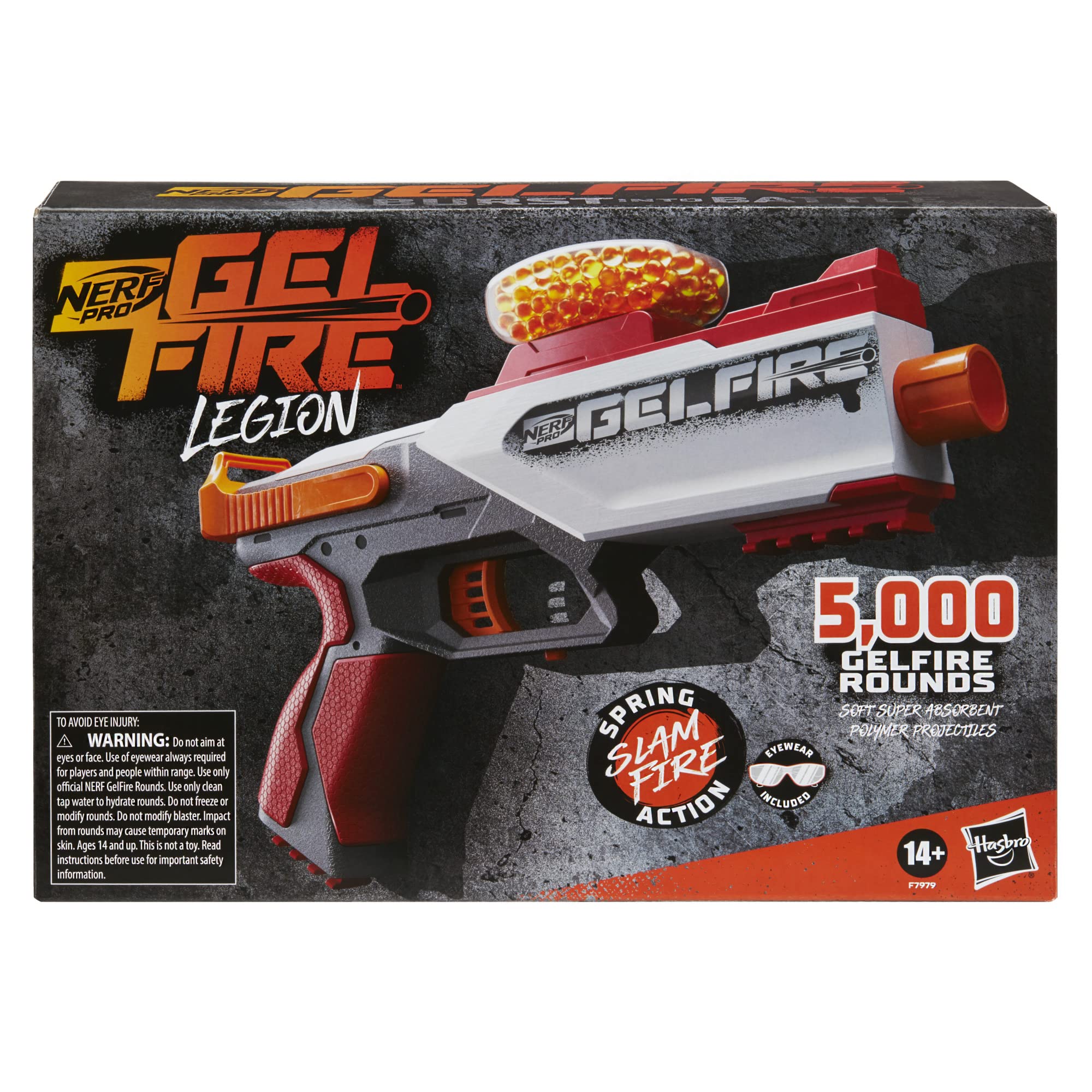 Nerf Pro Gelfire Legion Spring Action Blaster Nerf - Sản phẩm chính ...