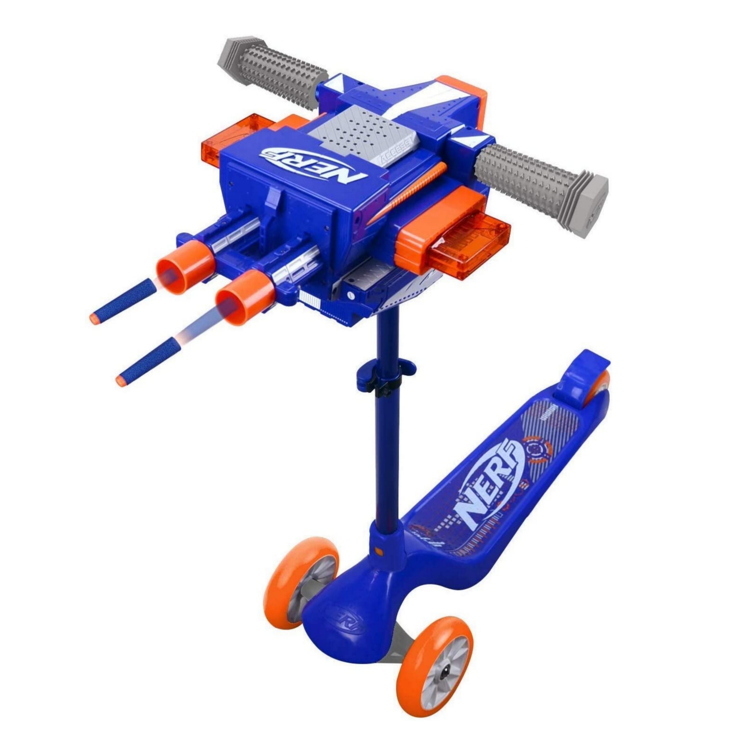 NERF Blaster Scooter Dual Trigger, 3 Wheel Kick Scooter Nerf - Sản phẩm ...