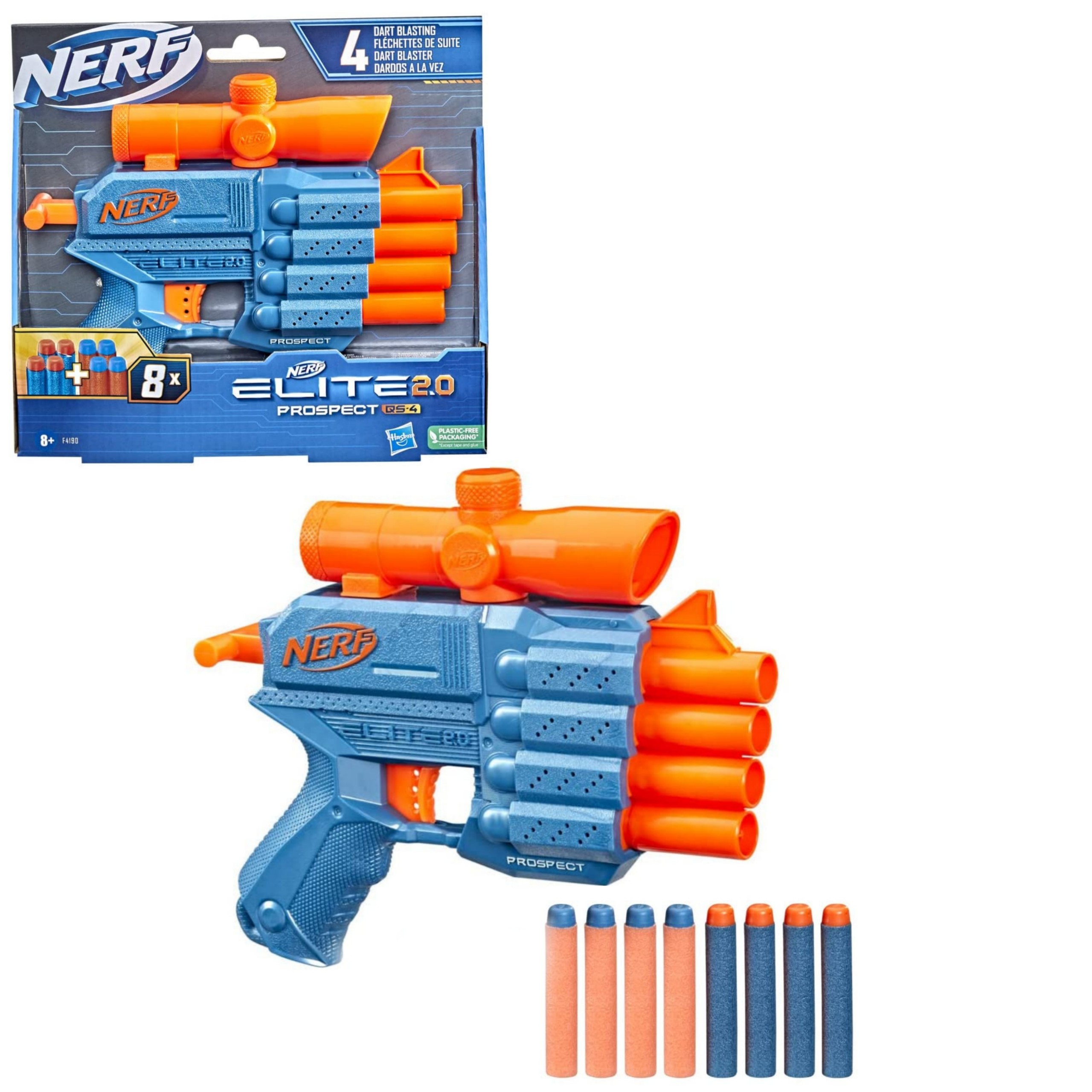 Nerf Elite 2.0 Prospect QS-4 Blaster Nerf - Sản phẩm chính hãng, giao ...