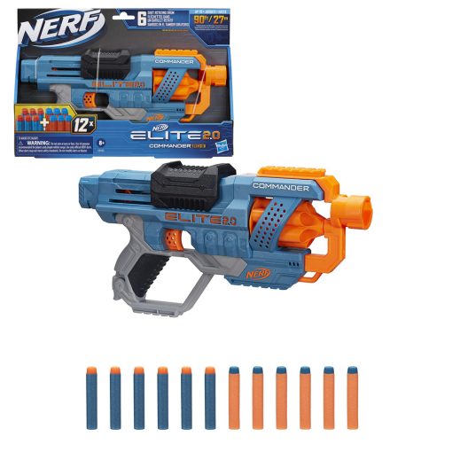 NERF Elite 2.0 Commander RD-6 Blaster Nerf - Sản phẩm chính hãng, giao ...