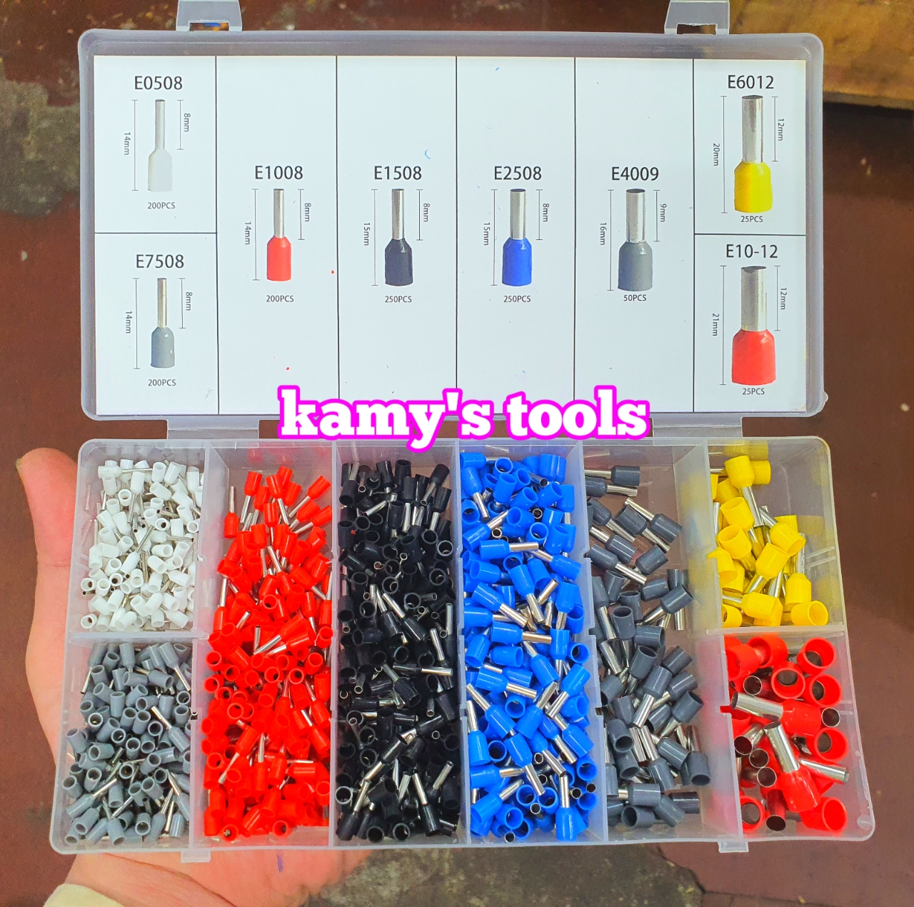 Kìm bấm cos vuông HSC8 6-4A Vnimax Contact pin tròn rỗng 0.25-10mm2 ...