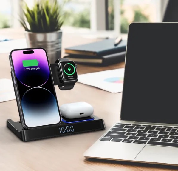 DOCK SẠC KHÔNG DÂY WIWU 5 in 1 wireless charger WI-W006 | WiWU Việt Nam