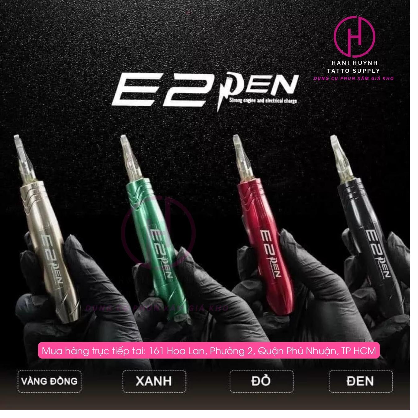 Máy Phun Xăm Pen E2 Siêu Êm Cao Cấp